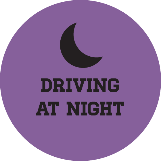 Drive Bight at Night Neon Dress Up Day