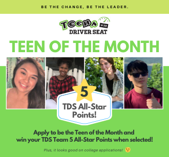 Teen of the Month Apply CtA