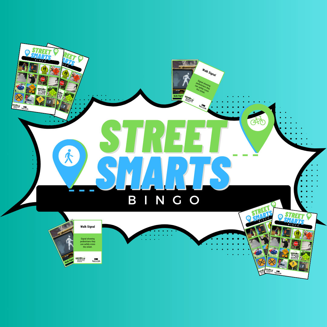 Street Smarts Pedestrian Bingo